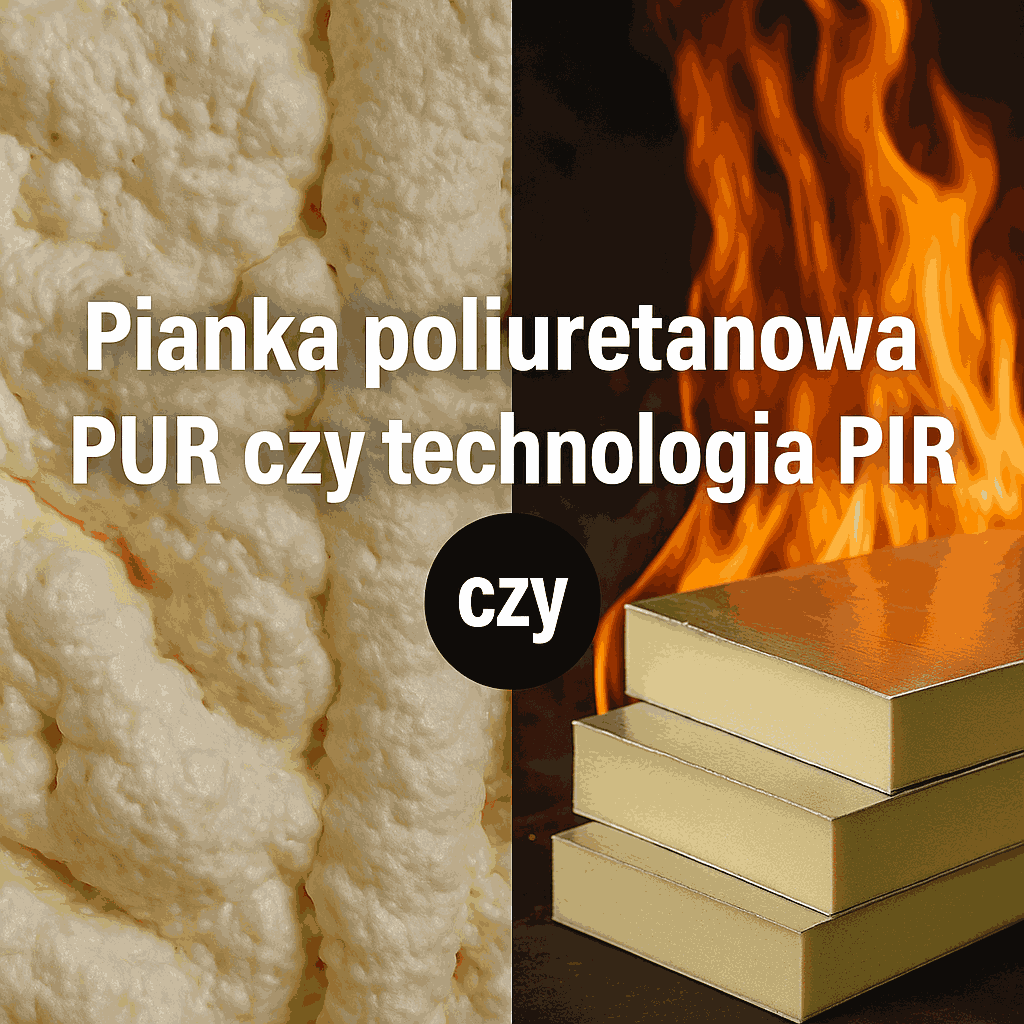 Piana PUR czy PIR? Porównanie izolacji – co wybrać do ocieplenia?